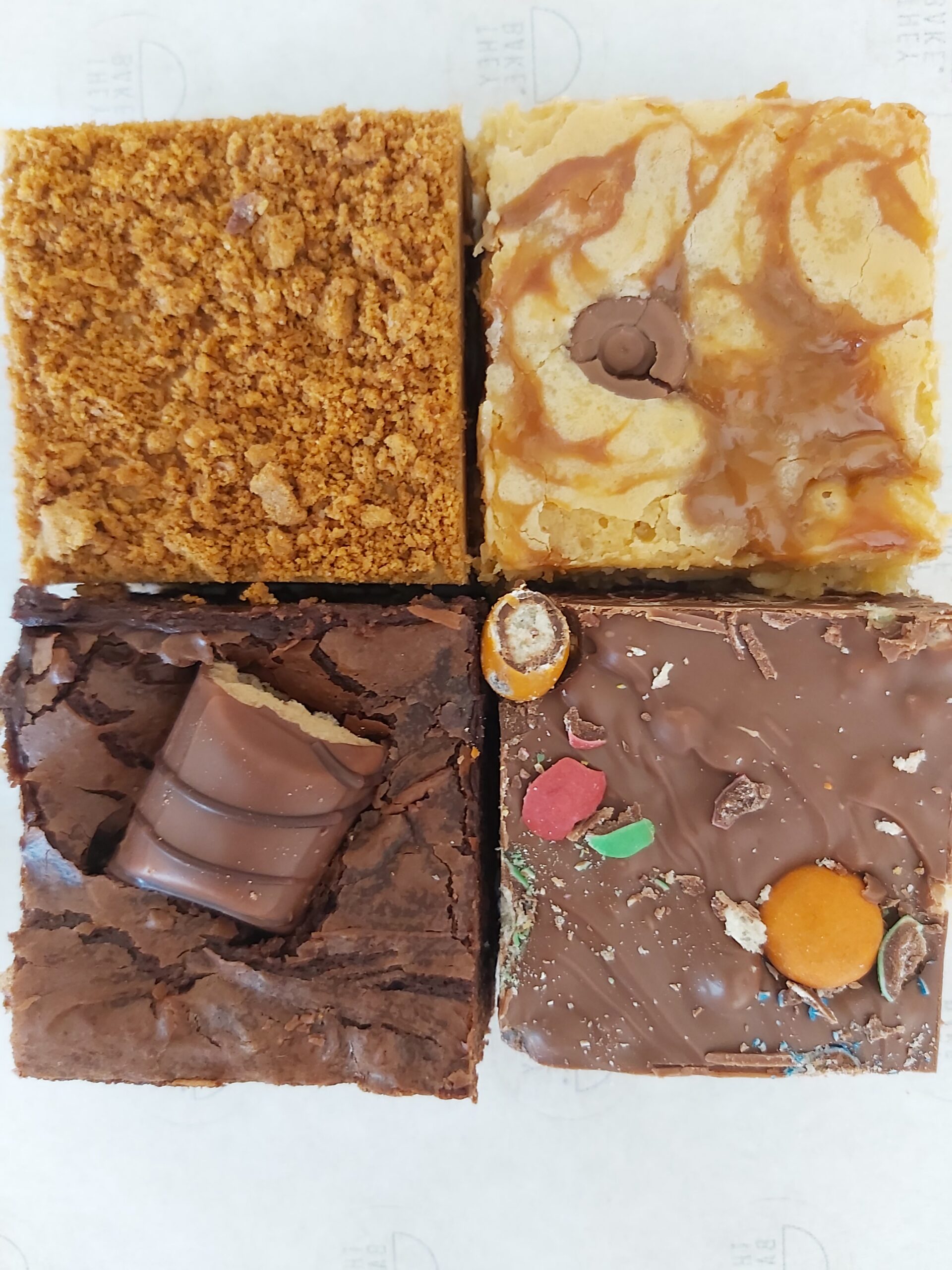Buy 4 Tray Bakes Online - Small Box - they bake